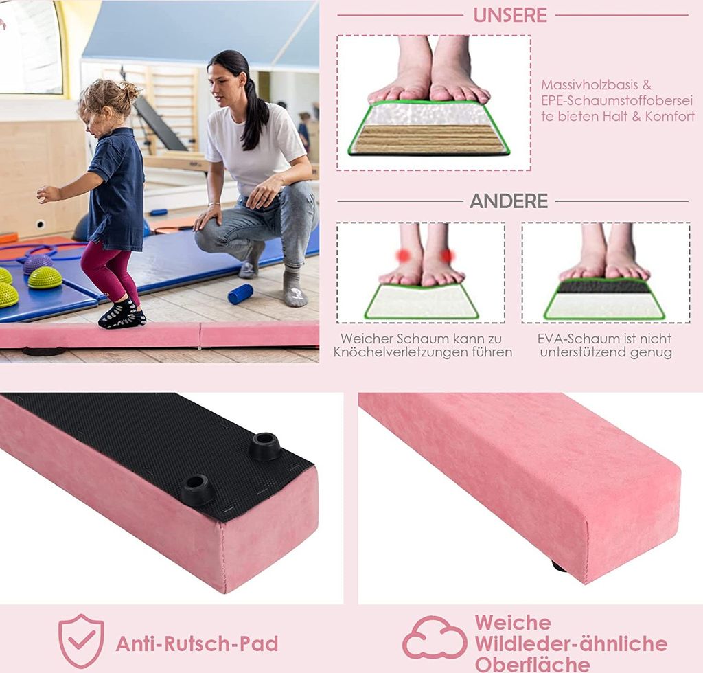 COSTWAY 210 cm kladina, skládací gymnastická | Kaufland.cz