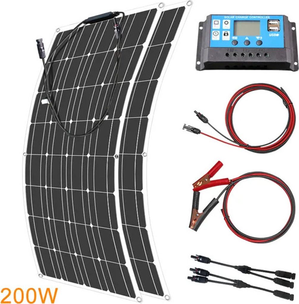 Solární panel, flexibilní, vodotěsný, 200W | Kaufland.cz