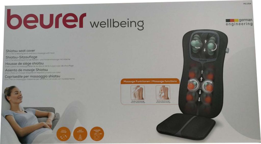 Beurer MG 254 Shiatsu: Il Massaggiatore che Rinnova il Tuo
