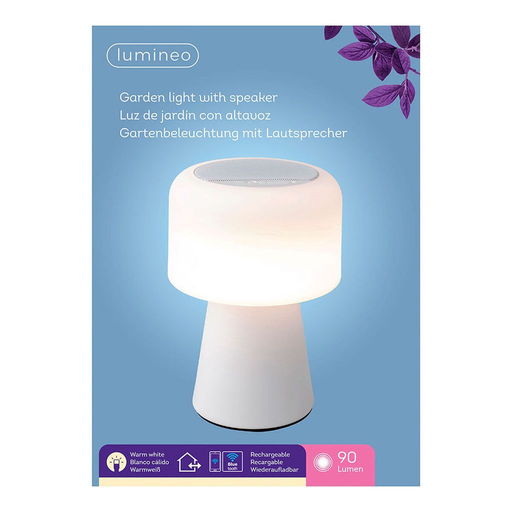 LED lampa s reproduktorem Bluetooth a | Kaufland.cz