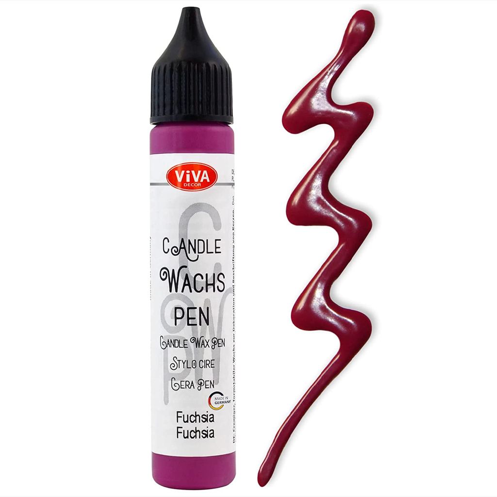 ViVA DECOR Candle Wachs Pen 28 ml fuchsia | Kaufland.de