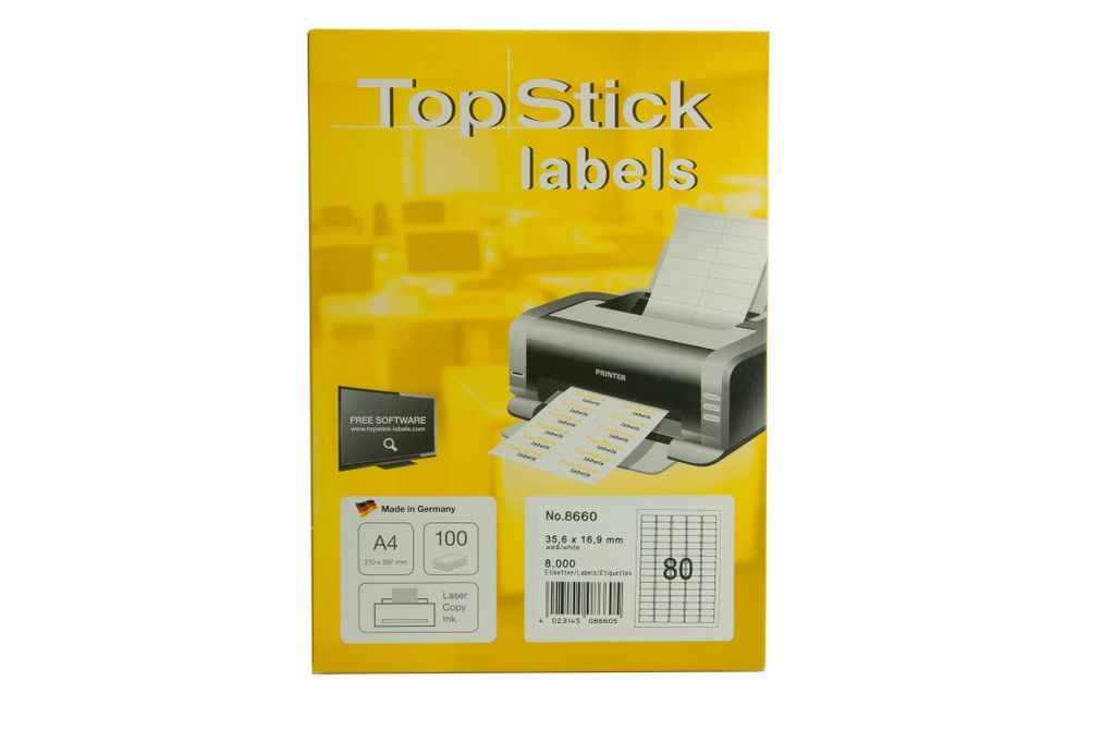 TOP STICK Universal-Etiketten 35,6 x 16,9 mm | Kaufland.de