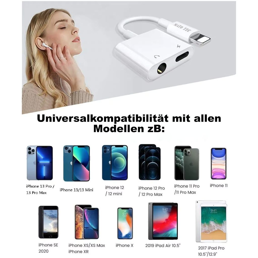 Apple IPhone Lightning Splitter auf Klinke | Kaufland.de