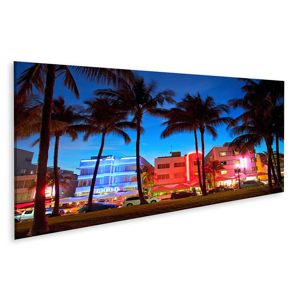 Bild auf Leinwand Miami Beach Florida Hotels | Kaufland.de