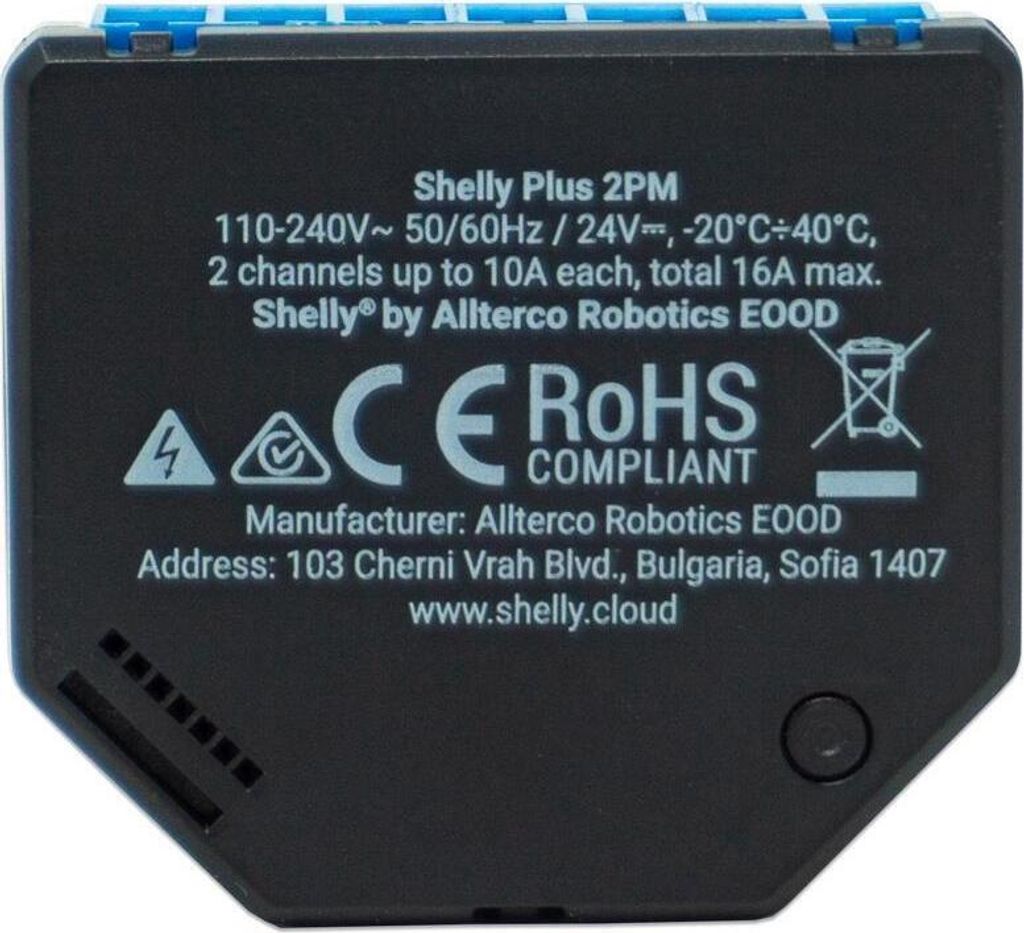 Shelly PLUS 2PM Relay, WiFi, se 2 kanály, | Kaufland.cz
