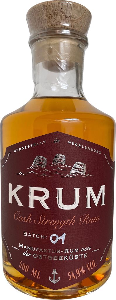 KRUM CASK Strength Rum 54,9%vol 500ml Rum | Kaufland.de