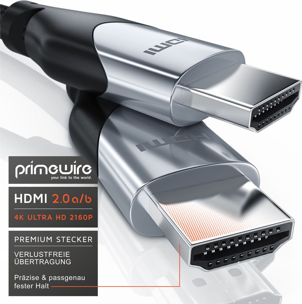 Primewire HDMI-Kabel 2.0b, Ultra HD 4k 60Hz, | Kaufland.de