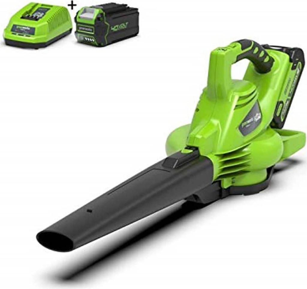 Foukač/vysavač 40V 4Ah Greenworks GD40BVK4 - | Kaufland.cz