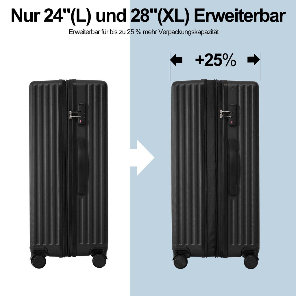 okwish Hartschalen-Koffer Reisekoffer | Kaufland.de