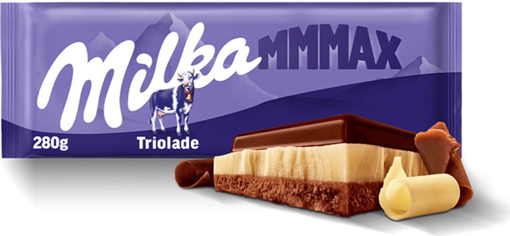 Milka Mmmax Triolade mléčná čokoláda 280 G | Kaufland.cz