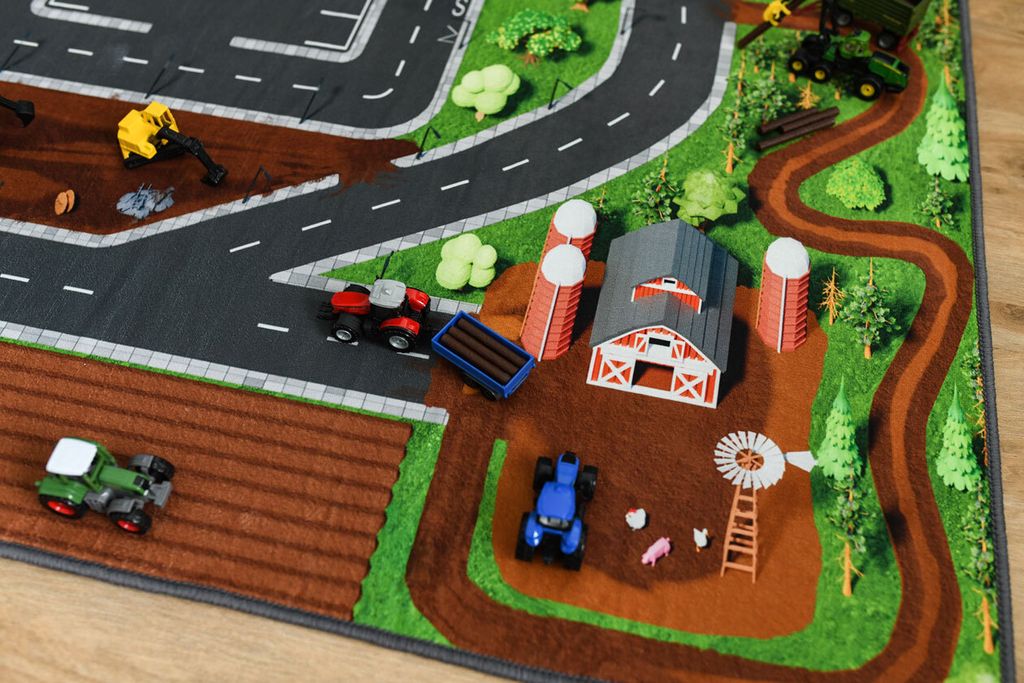 SkippiDoo Kinder Spielteppich Straßenteppich | Kaufland.de