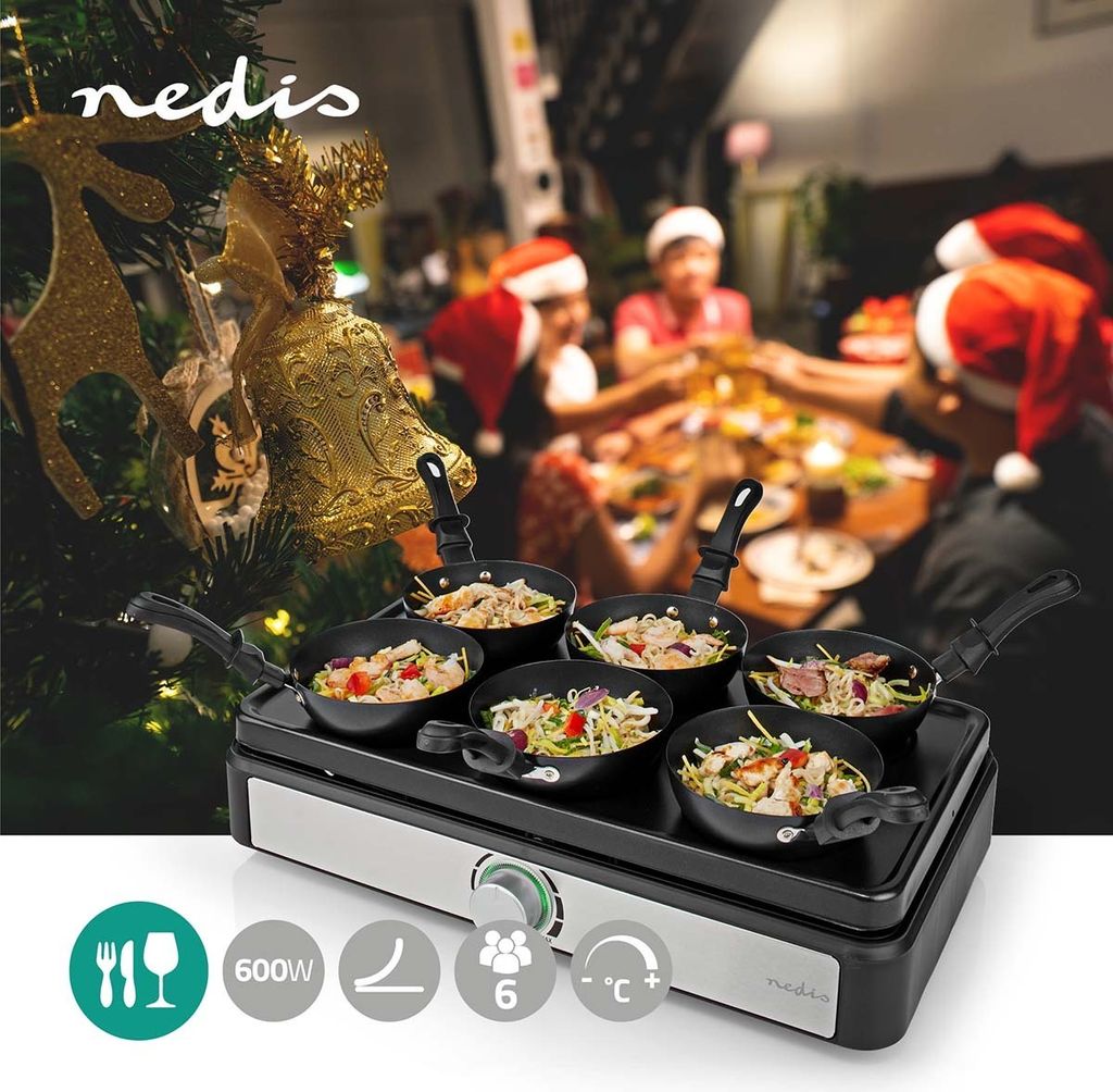 Party-Wok-Set | Grill | 6 Personen | Spatel | | Kaufland.de