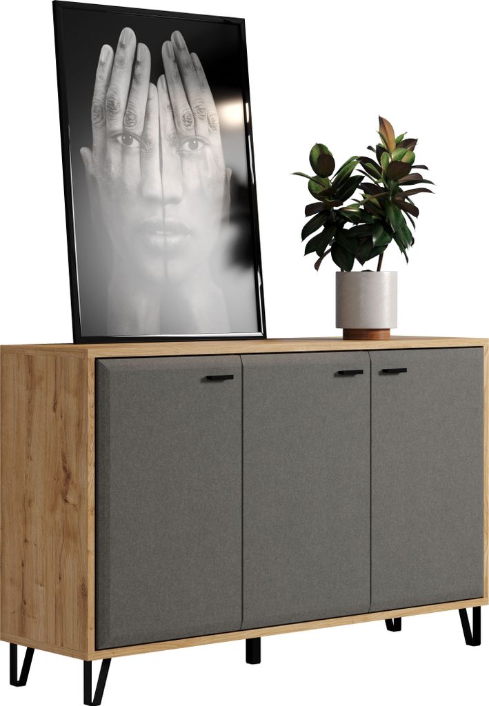 Blanshe KO:Ko.Eiche Navarra Melamin,Fr.Filz | Kaufland.de