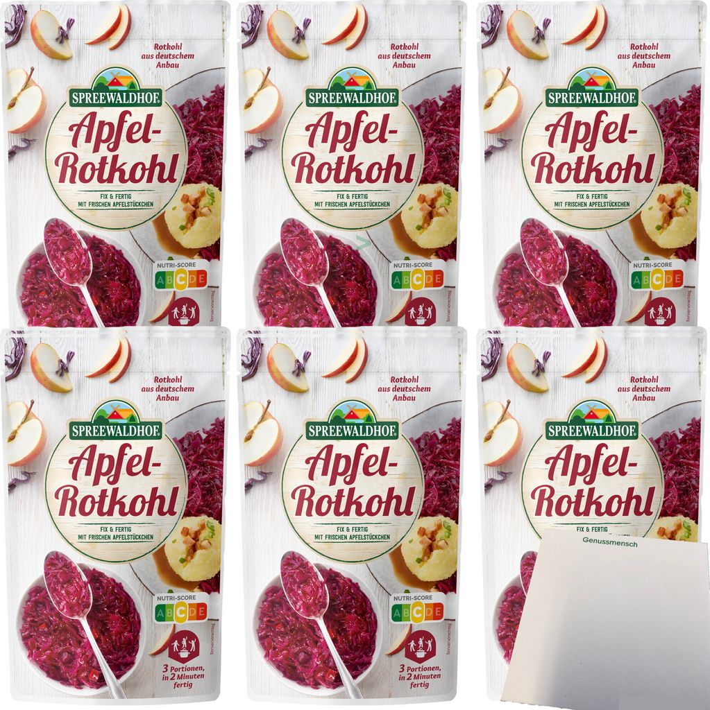 Spreewaldhof Apfel-Rotkohl Fix und Fertig mit | Kaufland.de