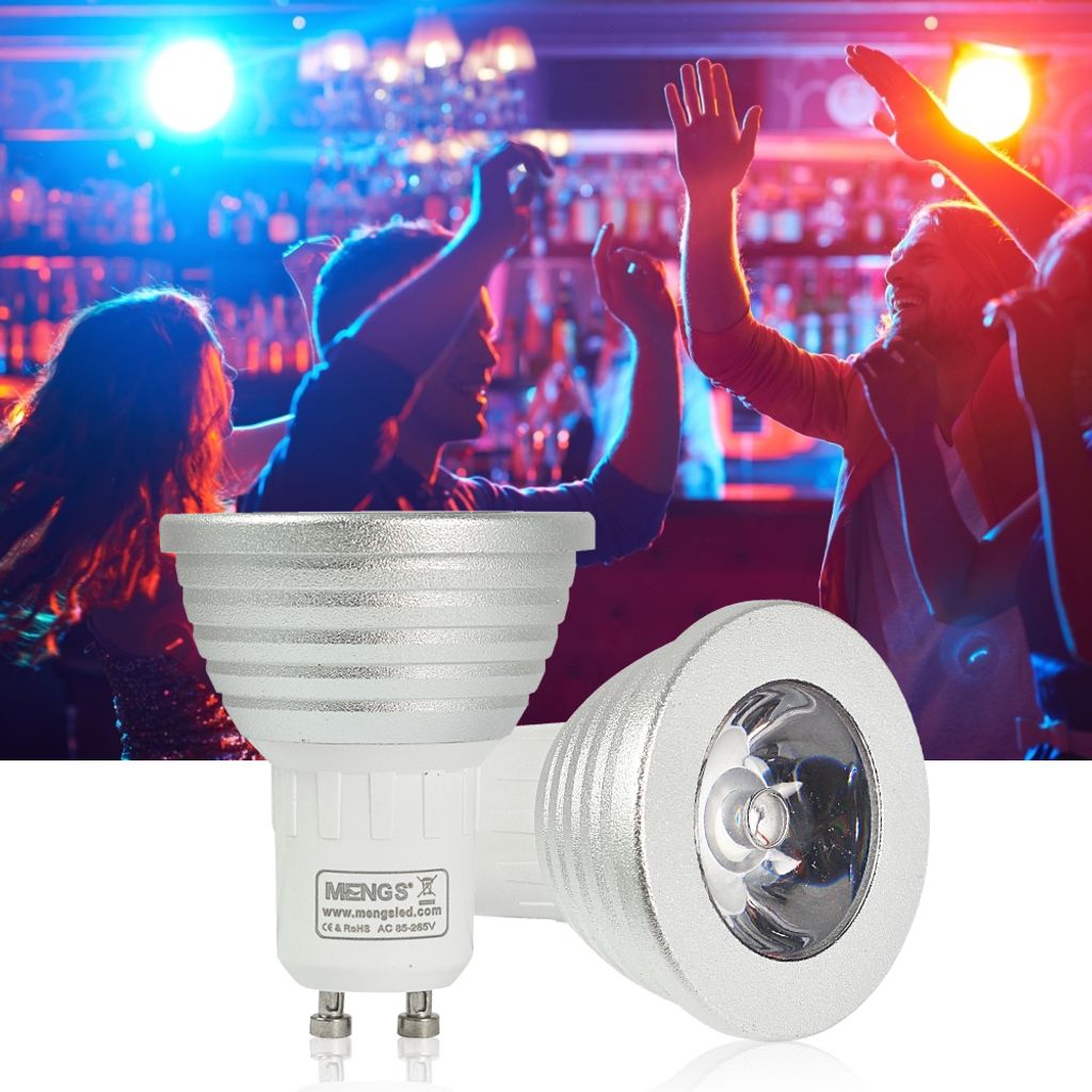 4 Stück 3W RGB LED Reflektorlampe GU10 LED | Kaufland.de