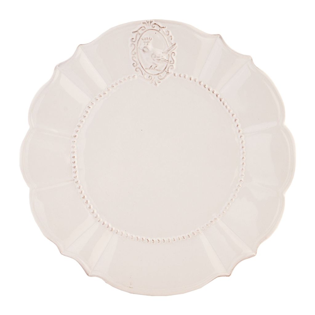 Clayre & Eef Speiseteller Ø 27 cm Weiß | Kaufland.at