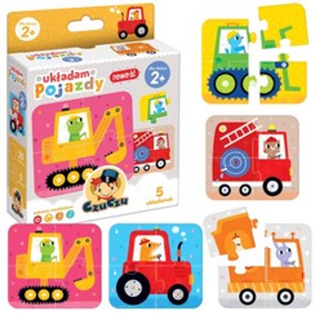 CZUCZU Puzzle Dopravní prostředky 5x4 dílků | Kaufland.sk