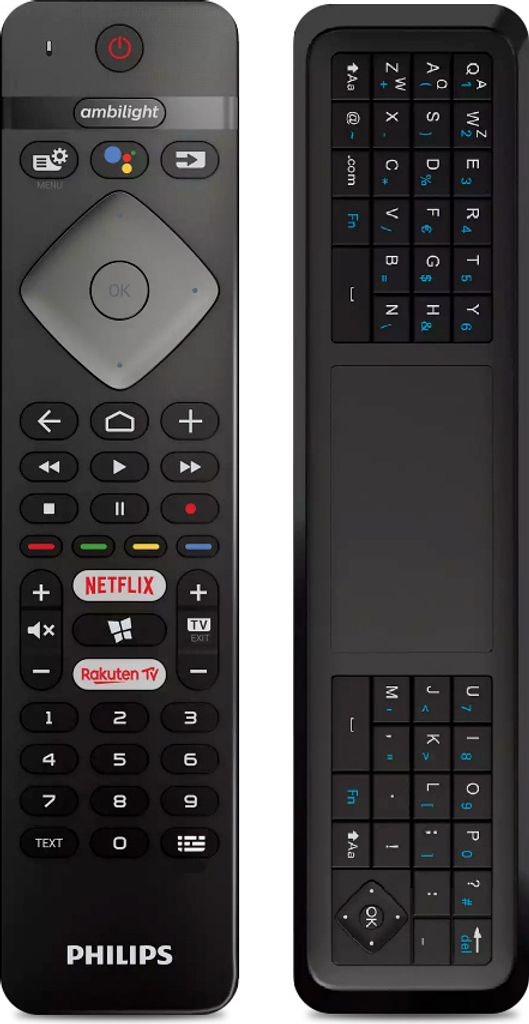 Original Philips TV Fernbedienung mit Tastatur