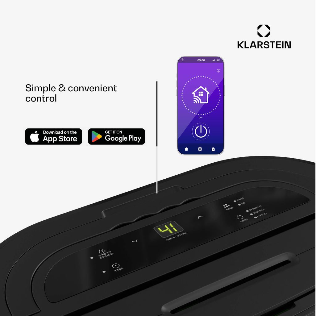 Odvlhčovač vzduchu Klarstein AeroDry Smart | Kaufland.cz