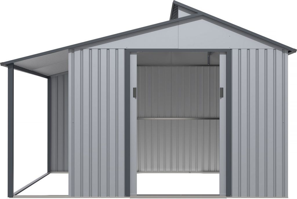 Metallgerätehaus mit Pergola "Madras" - 9.12 | Kaufland.de