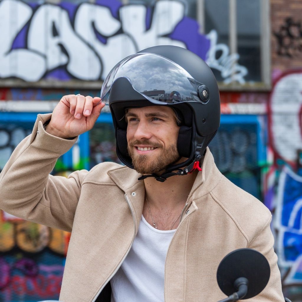 VINZ Duoro Roller Helm Jet Helm Mopedhelm | Kaufland.de