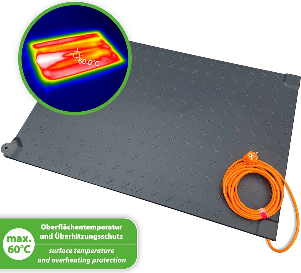 Pro-Mat 225W, anreihbare Gummi-Heizmatte | Kaufland.de