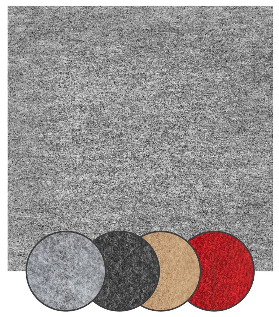 Teppichfliesen Selbstklebend Grau - 40 x 40 | Kaufland.de