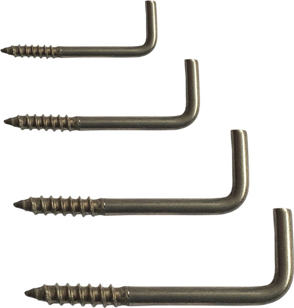 L-Haken / Schraubhaken 30 mm - Holzgewinde - | Kaufland.de
