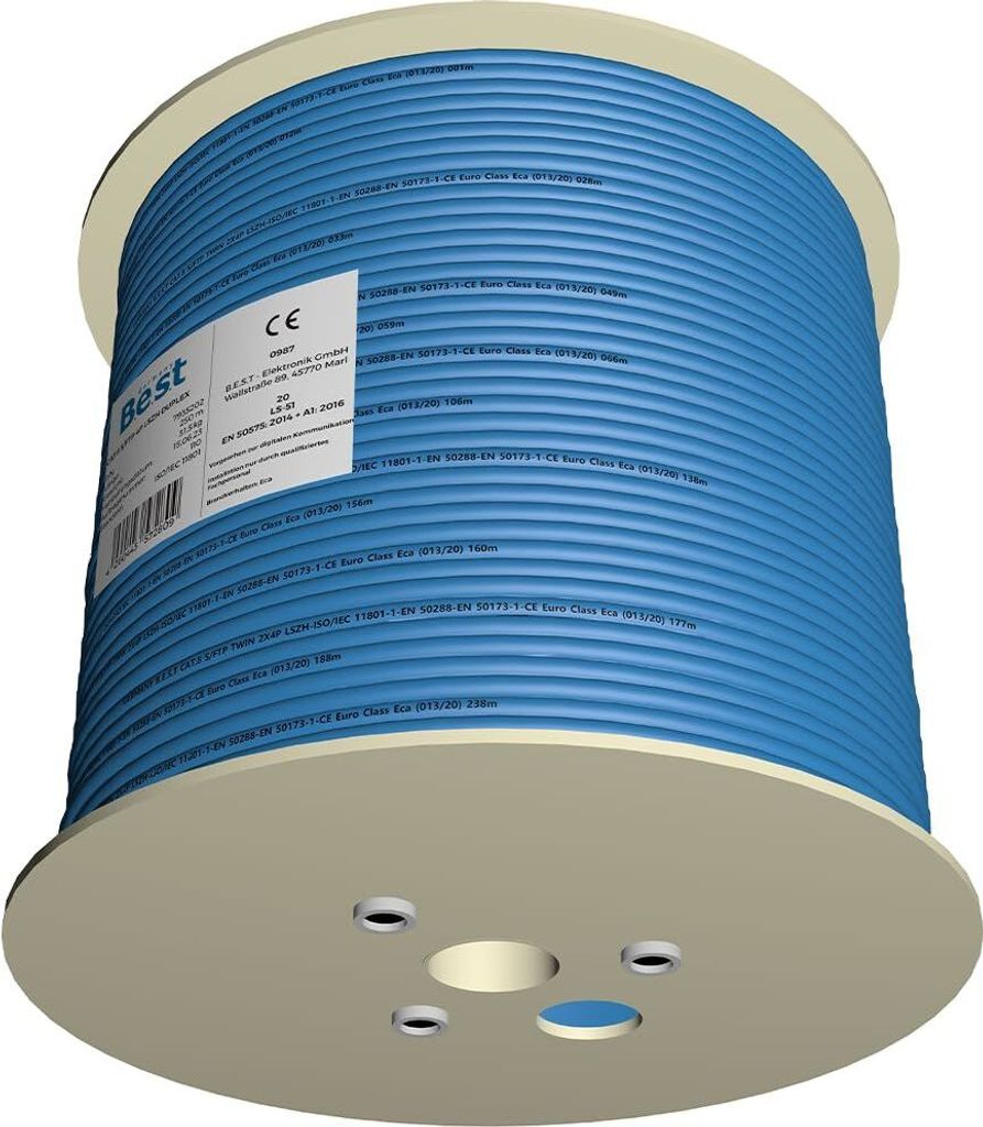 250m CAT 8 Duplex Netzwerkkabel Verlegekabel | Kaufland.de