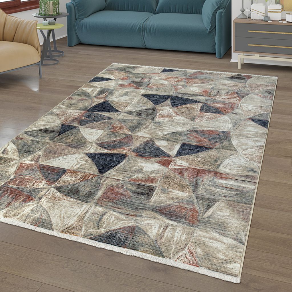 TT Home Kurzflor Teppich Wohnzimmer Modern | Kaufland.de
