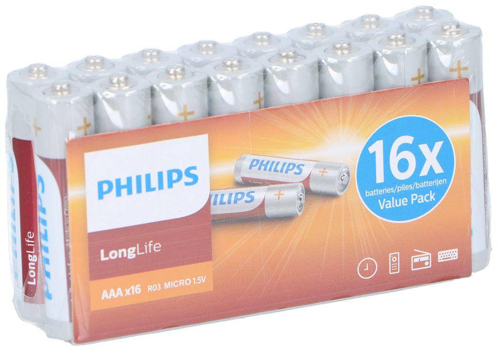 Philips AAA LongLife-Batterien - RO3 Micro | Kaufland.de
