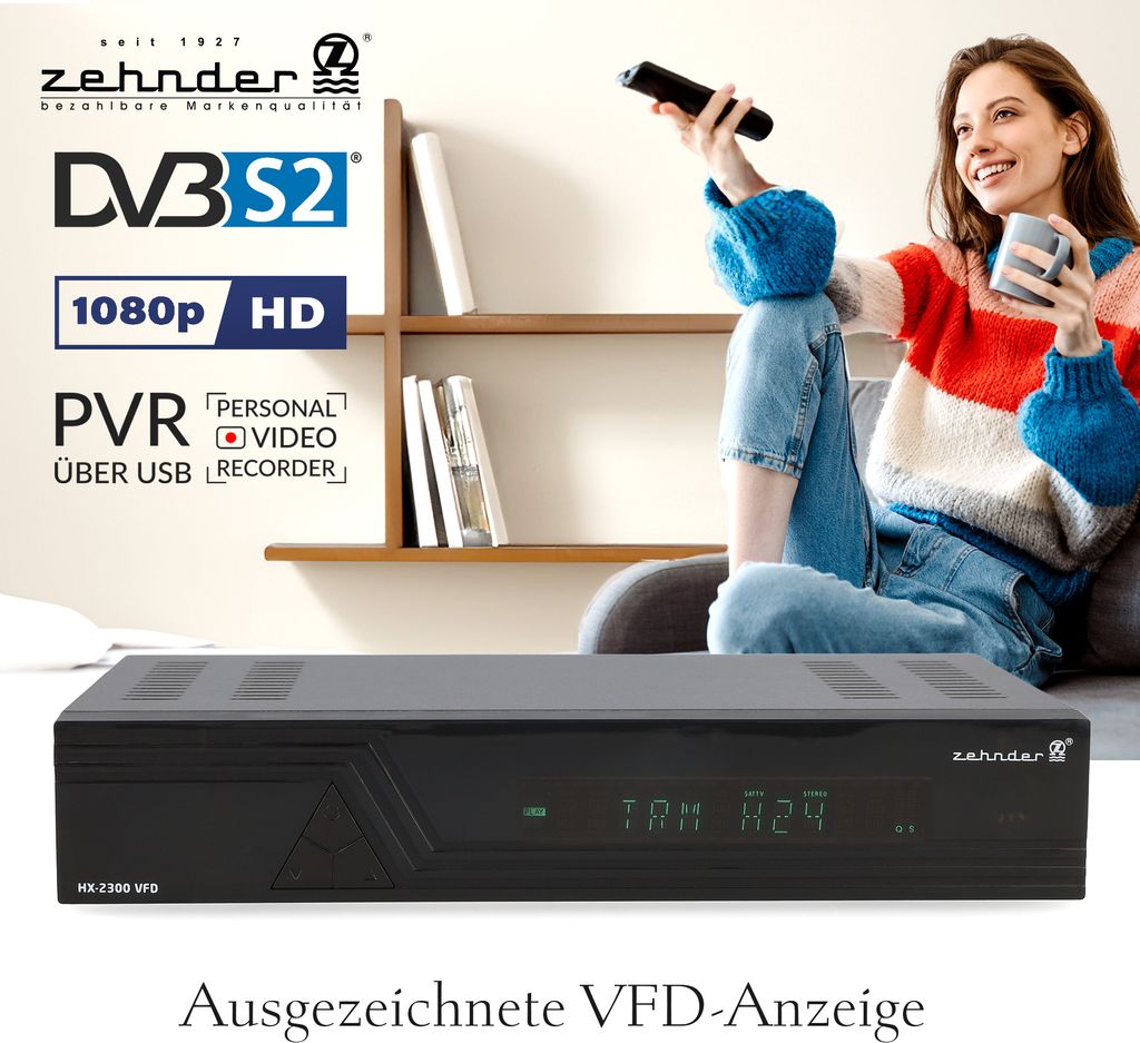 Zehnder HX-2300-VFD Sat Receiver - mit | Kaufland.de