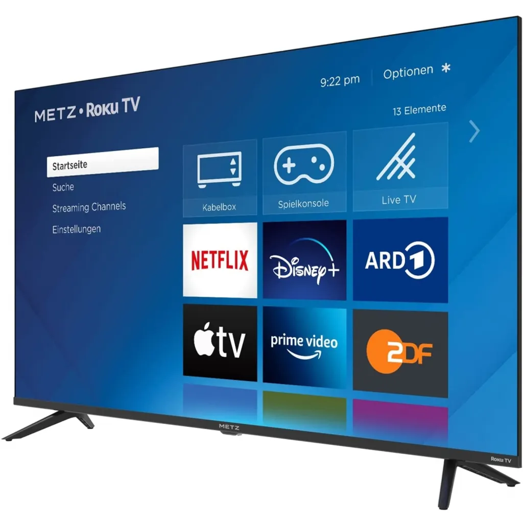 METZ blue 40MTD3001Z Roku - LED TV - schwarz | Kaufland.de