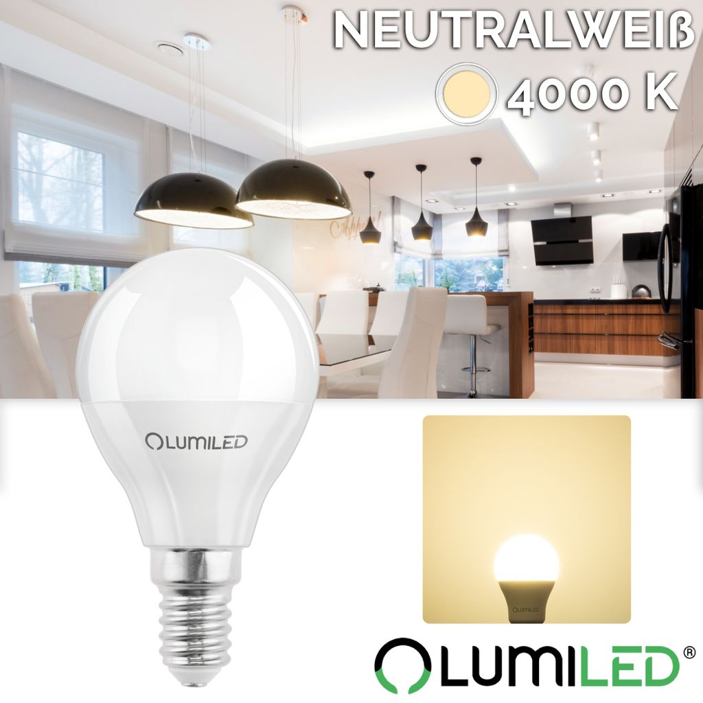 LUMILED LED Lampen E14 P45 8W ersetzt (60W | Kaufland.de