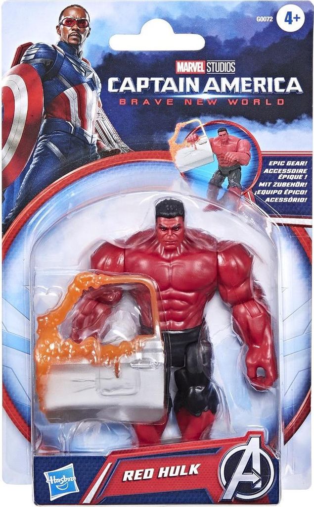 Avengers 4 Zoll Deluxe Figur Red Hulk NWO Actionfiguren