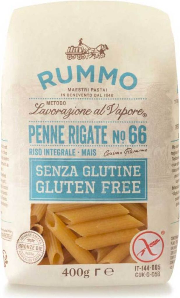 Rummo Penne Rigate č. 66 bez lepku 400g | Kaufland.sk