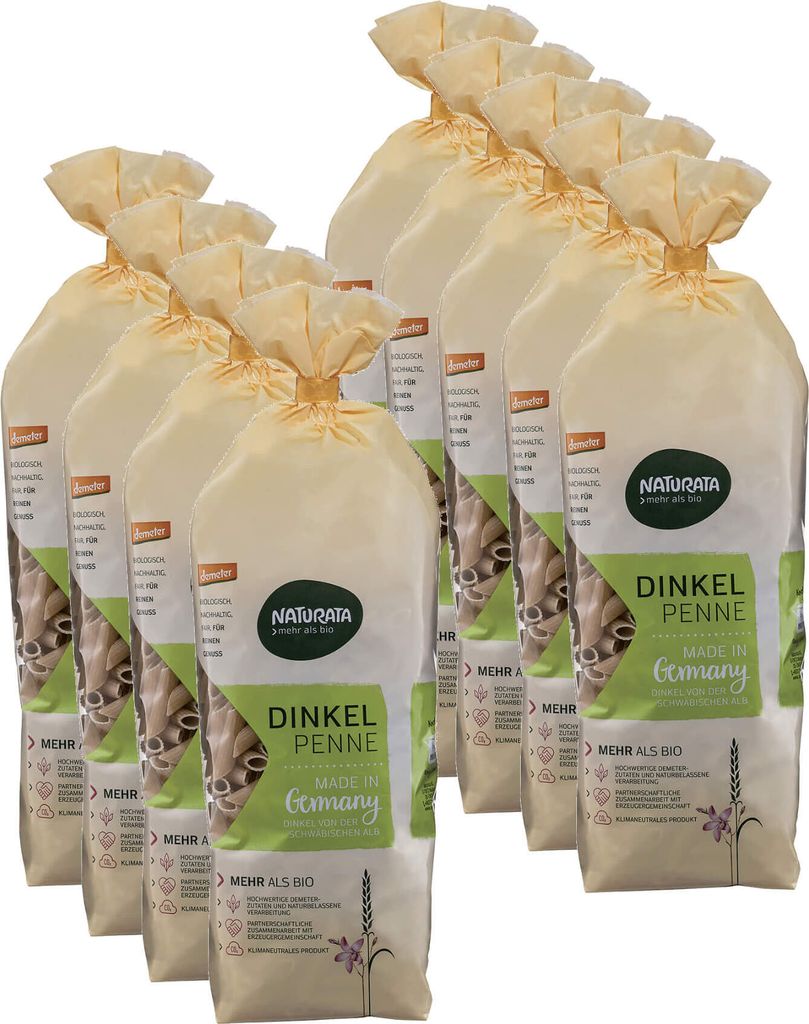 Naturata Penne Dinkel hell -- 500g x 9 - 9er | Kaufland.de