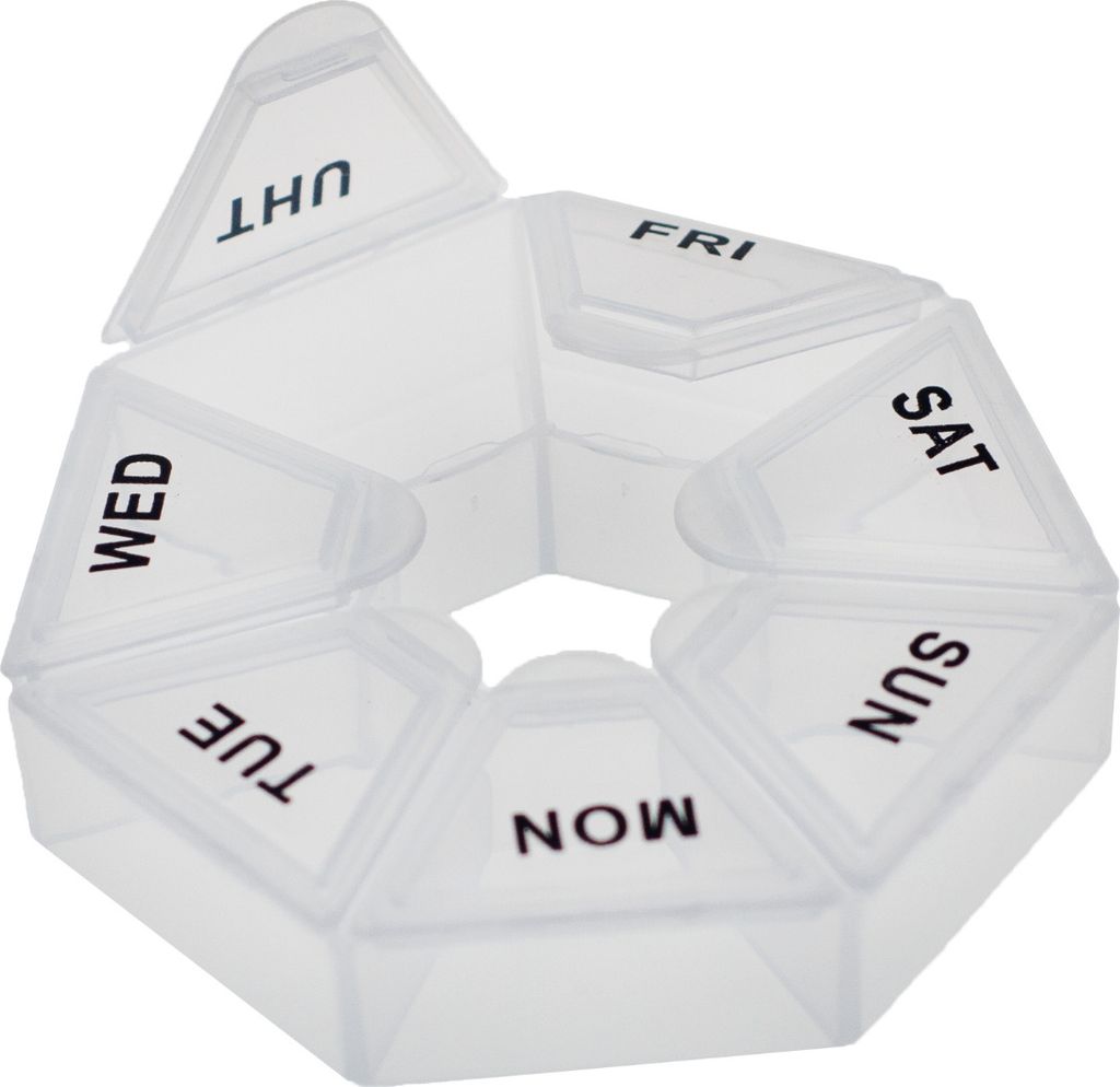 Kontajner na lieky Box na tablety Organizér 7 | Kaufland.sk