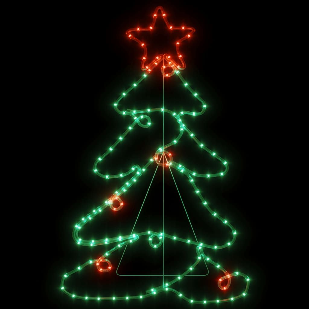 vidaXL LED-Silhouette Weihnachtsbaum 144 LEDs | Kaufland.de