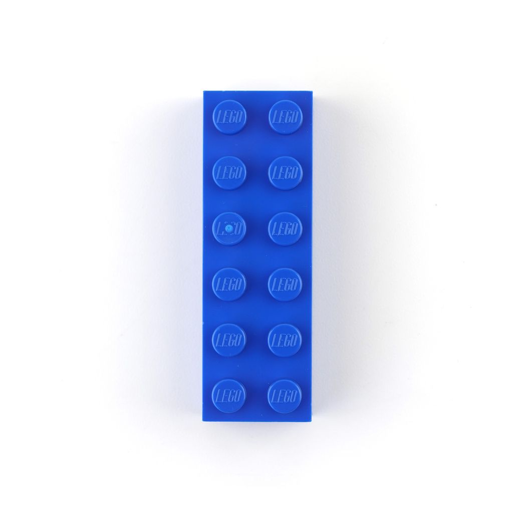 100x klocek LEGO 2x6, niebieski Klocki LEGO | Kaufland.pl