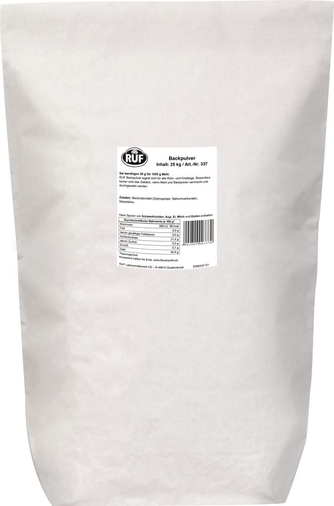RUF Backpulver 25kg Btl Backmischungen | Kaufland.de