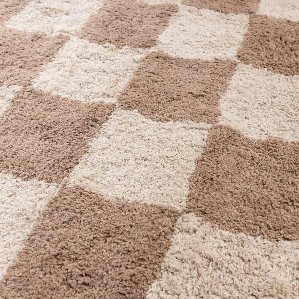 Retro Teppich - Gambit Beige Weiß - 140x200cm | Kaufland.de