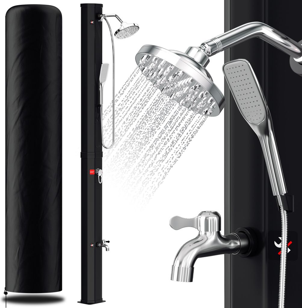 Jayseuw 35L solární sprcha zahradní sprchy s | Kaufland.cz
