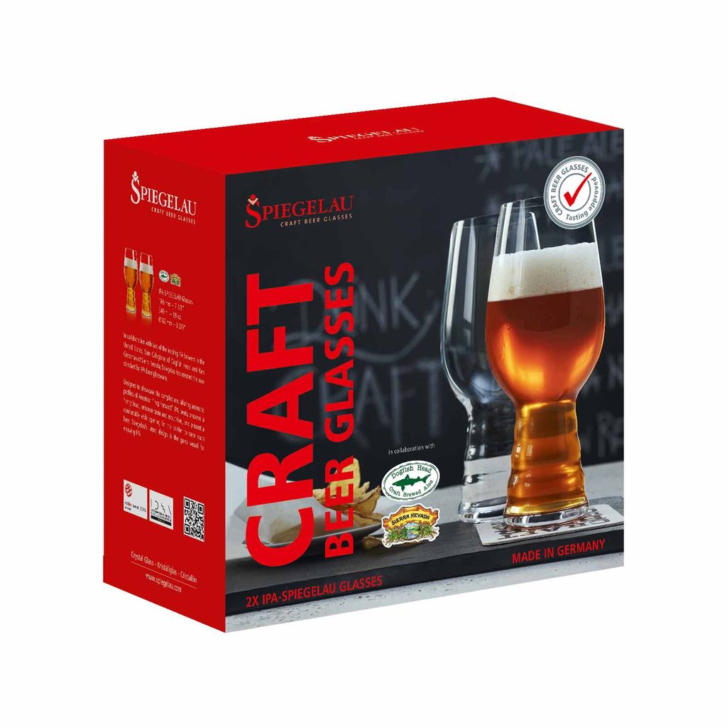SPIEGELAU 499 26 62 CRAFT BEER GLASSES IPA Glas 2er Set