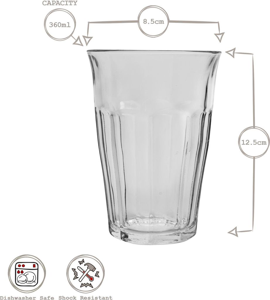 Duralex Picardie Highball-Gläser – 360 ml – | Kaufland.de