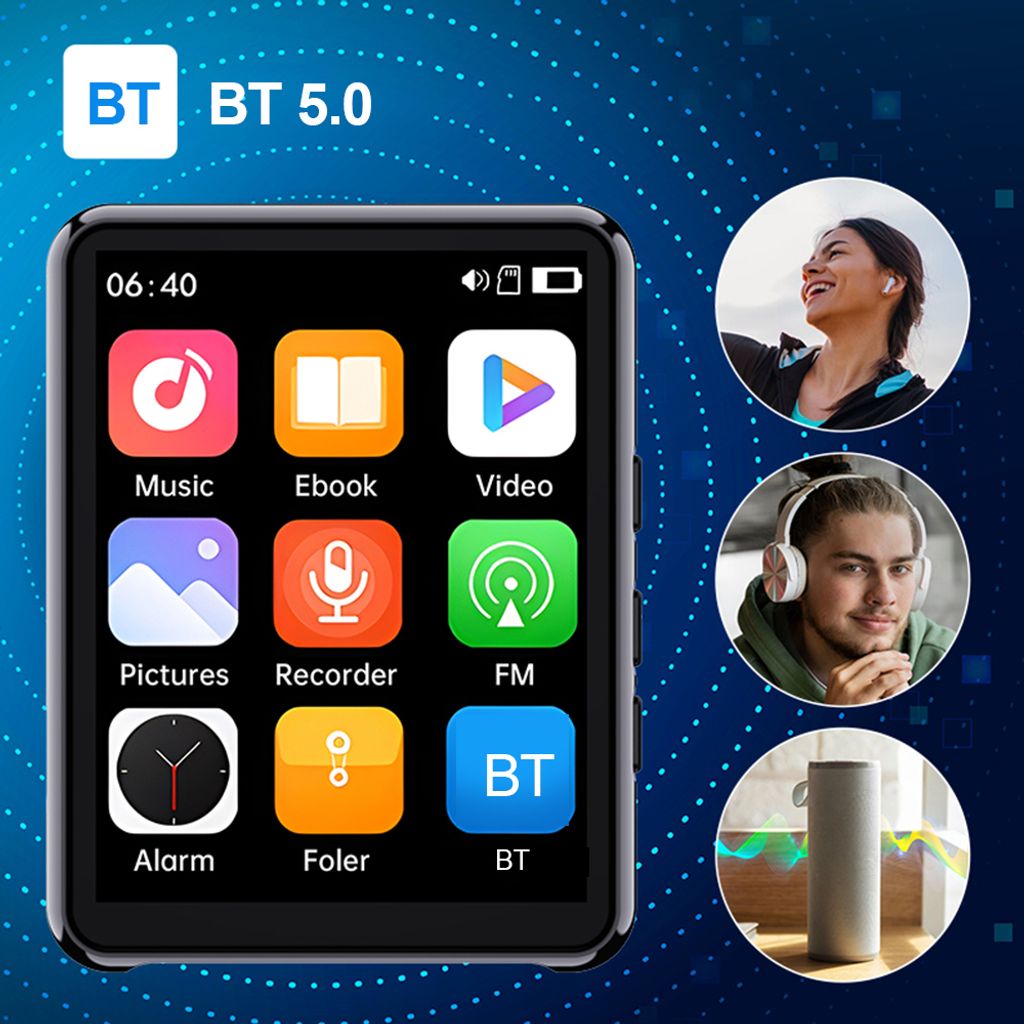 8GB MP3-Player Bluetooth 5.0 mit Lautsprecher | Kaufland.de