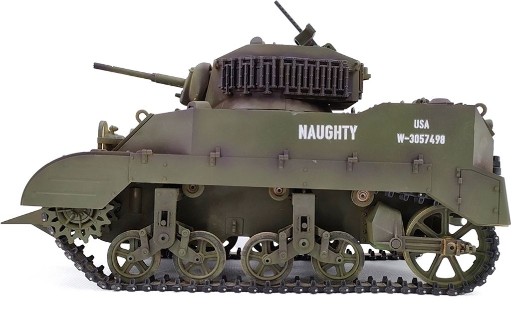 COOLBANK M5A1 1/16 2.4G RC Tank Sound Recoil | Kaufland.cz