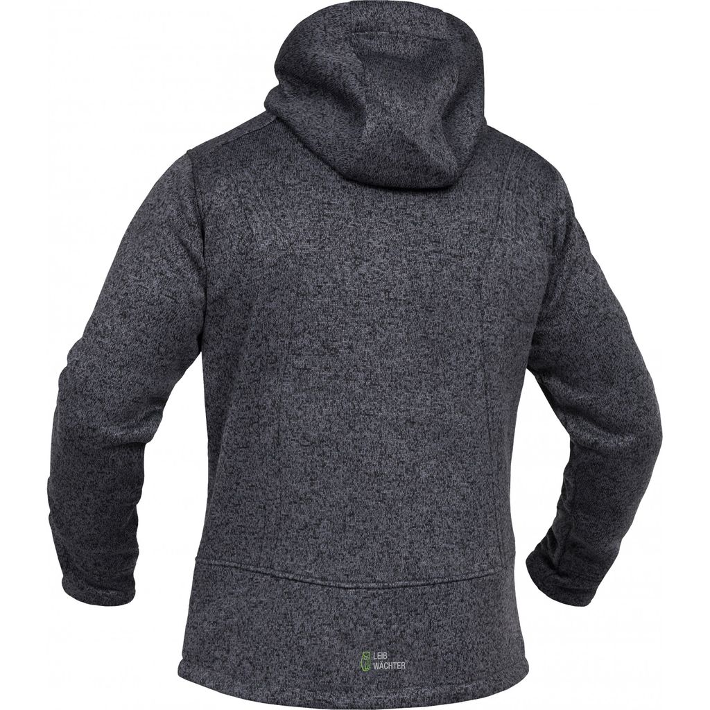 LW Strickjacke grau Gr. XL meliert, 340g | Kaufland.de