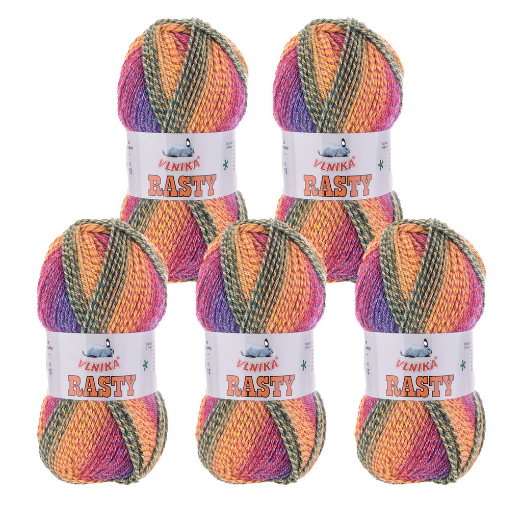 5 x 100g Rasty Strickgarn Strickwolle | Kaufland.de