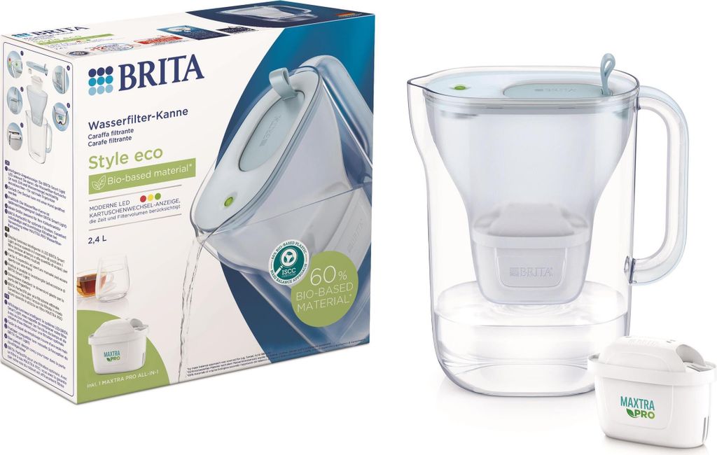 Vodní filtr BRITA Style eco glacier blue | Kaufland.cz